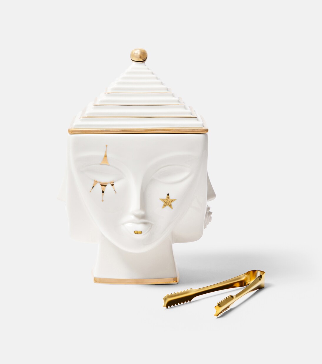 Seau à glace Mascarade en blanc – Jonathan Adler | Mytheresa