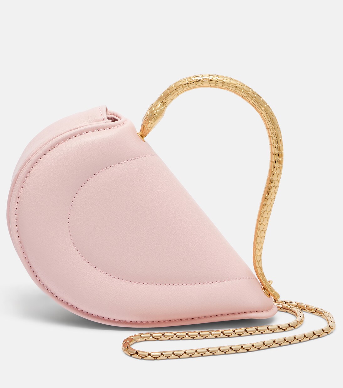 Serpenti Cuoricino Mini top-handle bag in pink - Bvlgari | Mytheresa