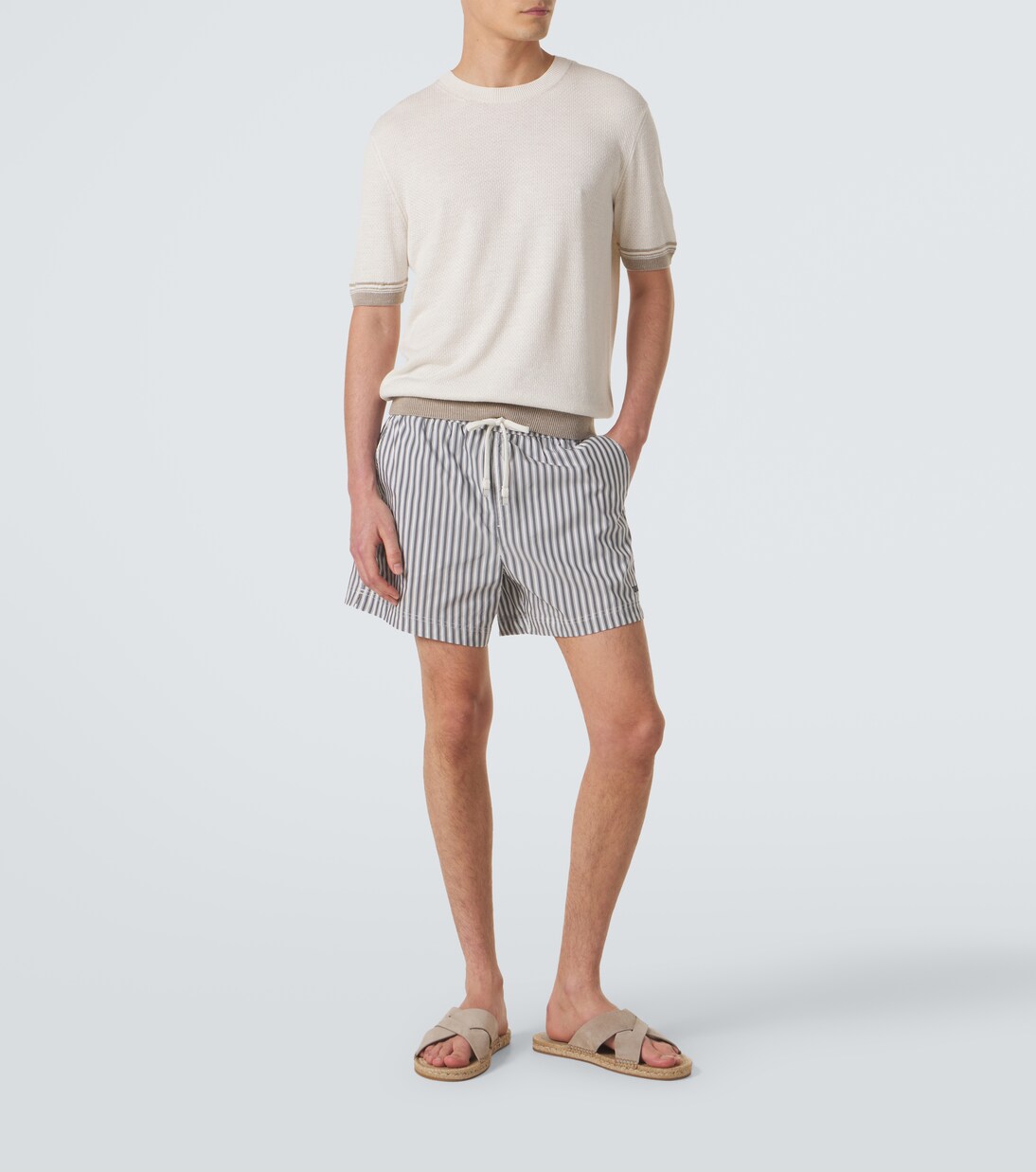 Pullover aus Seide, Leinen und Kaschmir in Weiß - Zegna | Mytheresa