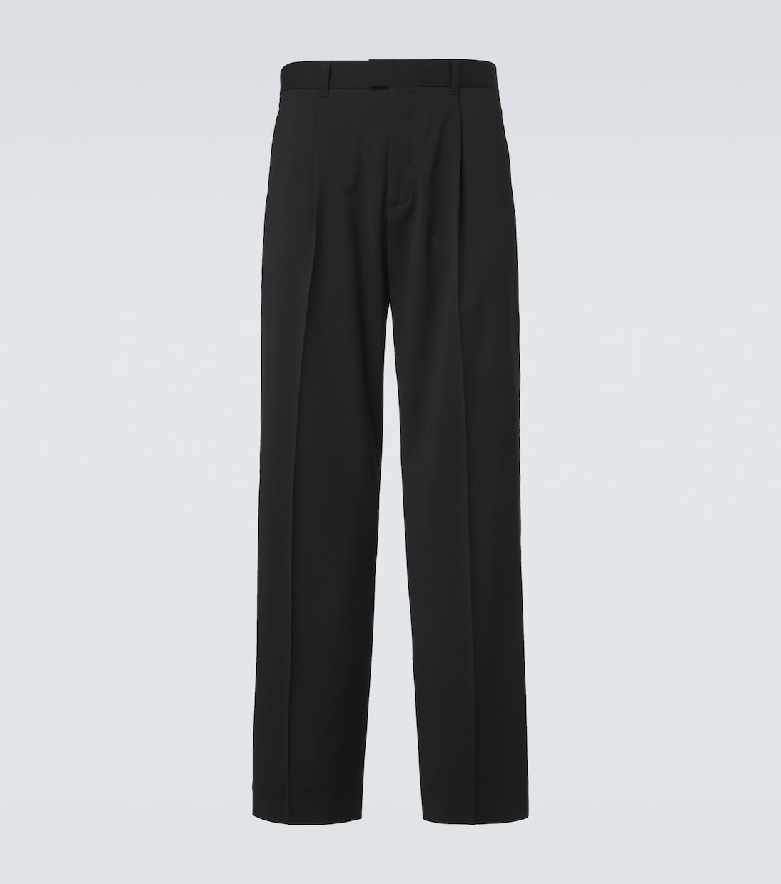 Slack virgin wool straight pants in black - Our Legacy | Mytheresa