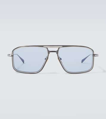 Earl aviator sunglasses in grey - Jacques Marie Mage | Mytheresa