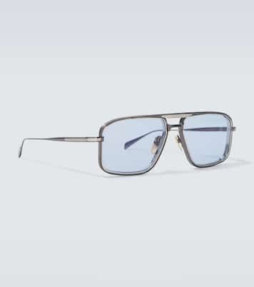 Earl aviator sunglasses in grey - Jacques Marie Mage | Mytheresa