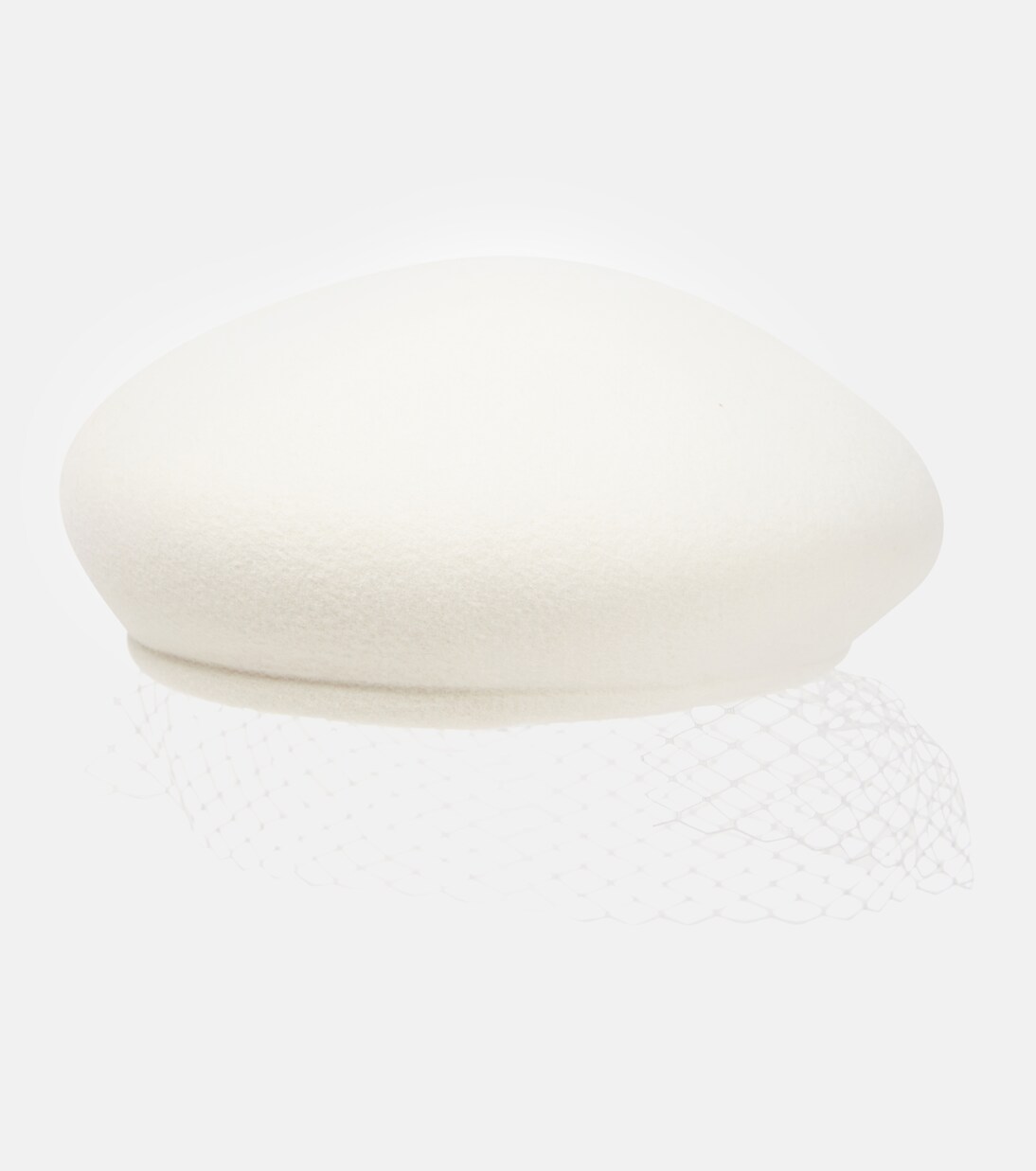 Bridal New Bonnie felted wool veil in white - Maison Michel | Mytheresa