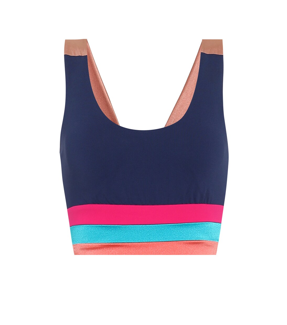 Captivate sports bra in blue - Lanston Sport | Mytheresa