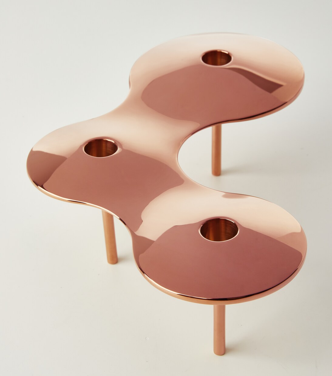 Cell Large candle holder in metallic - Zaha Hadid Design | Mytheresa