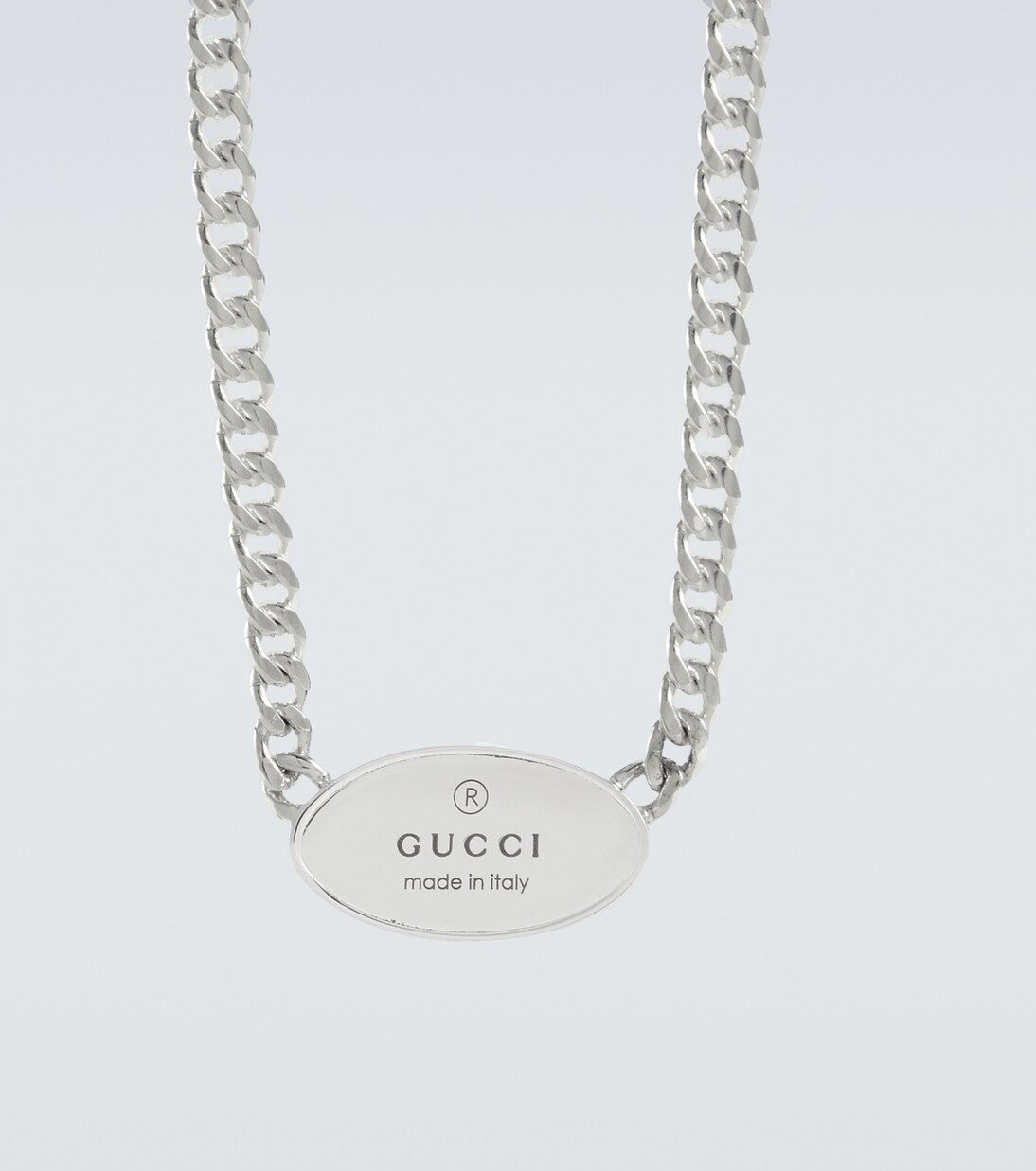 Sterling silver gucci chain store