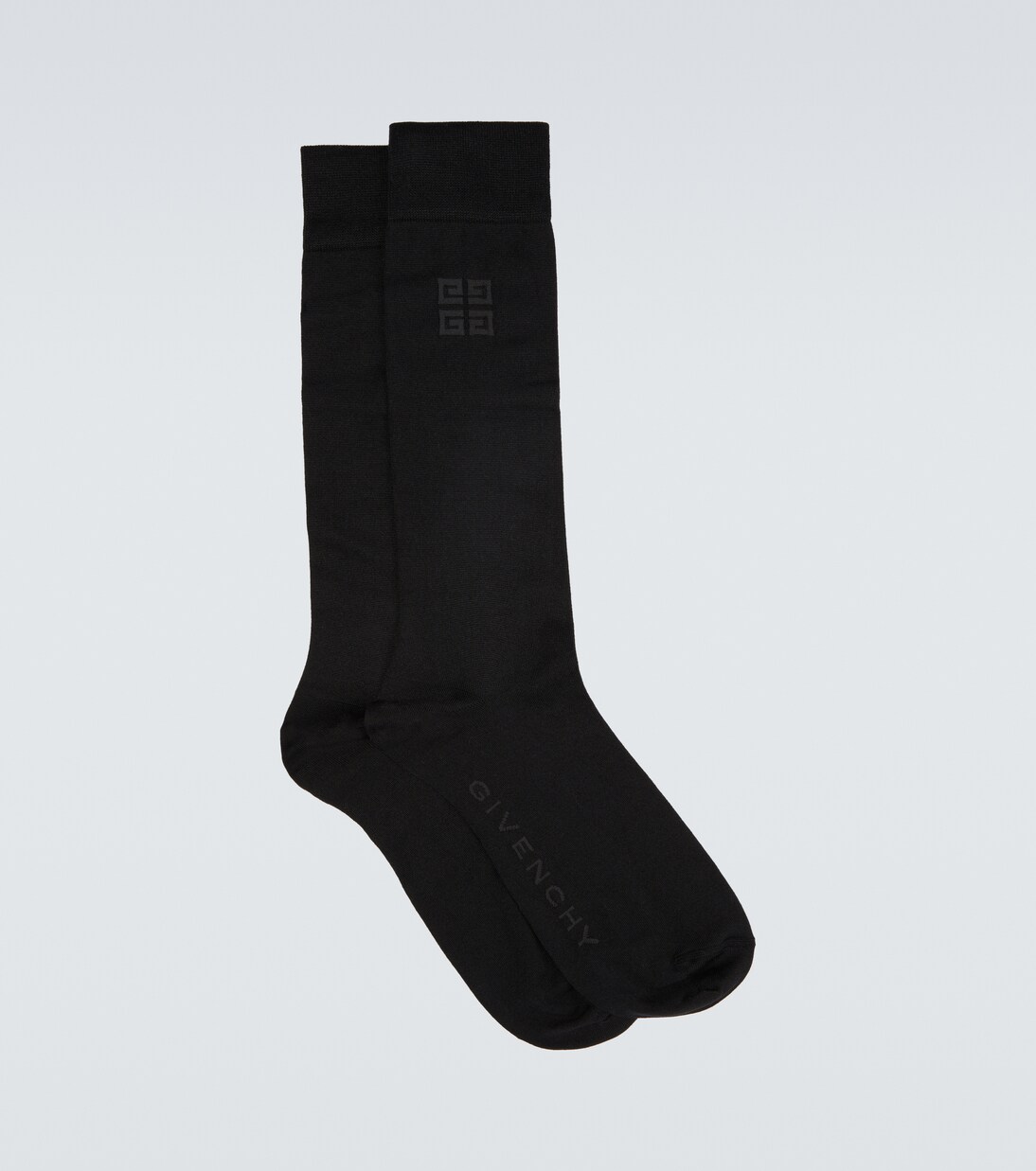 4G silk blend socks in black Givenchy Mytheresa