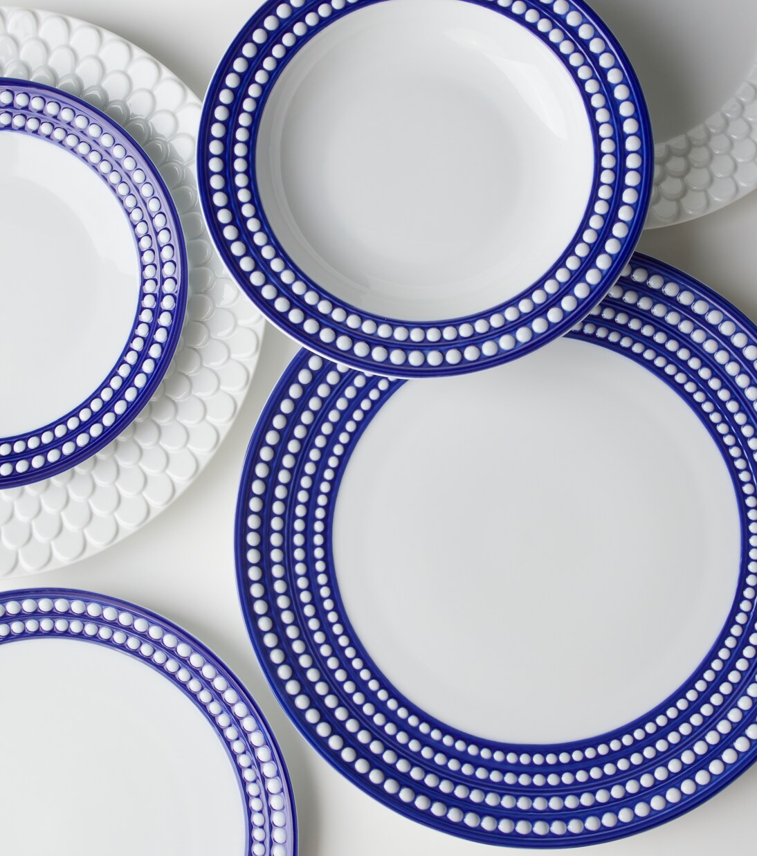 Perlee dinner plate in white - L Objet | Mytheresa