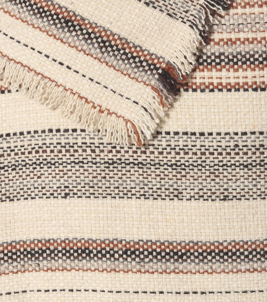 Poncho Jacoya aus Tweed in Beige - Marant Etoile | Mytheresa