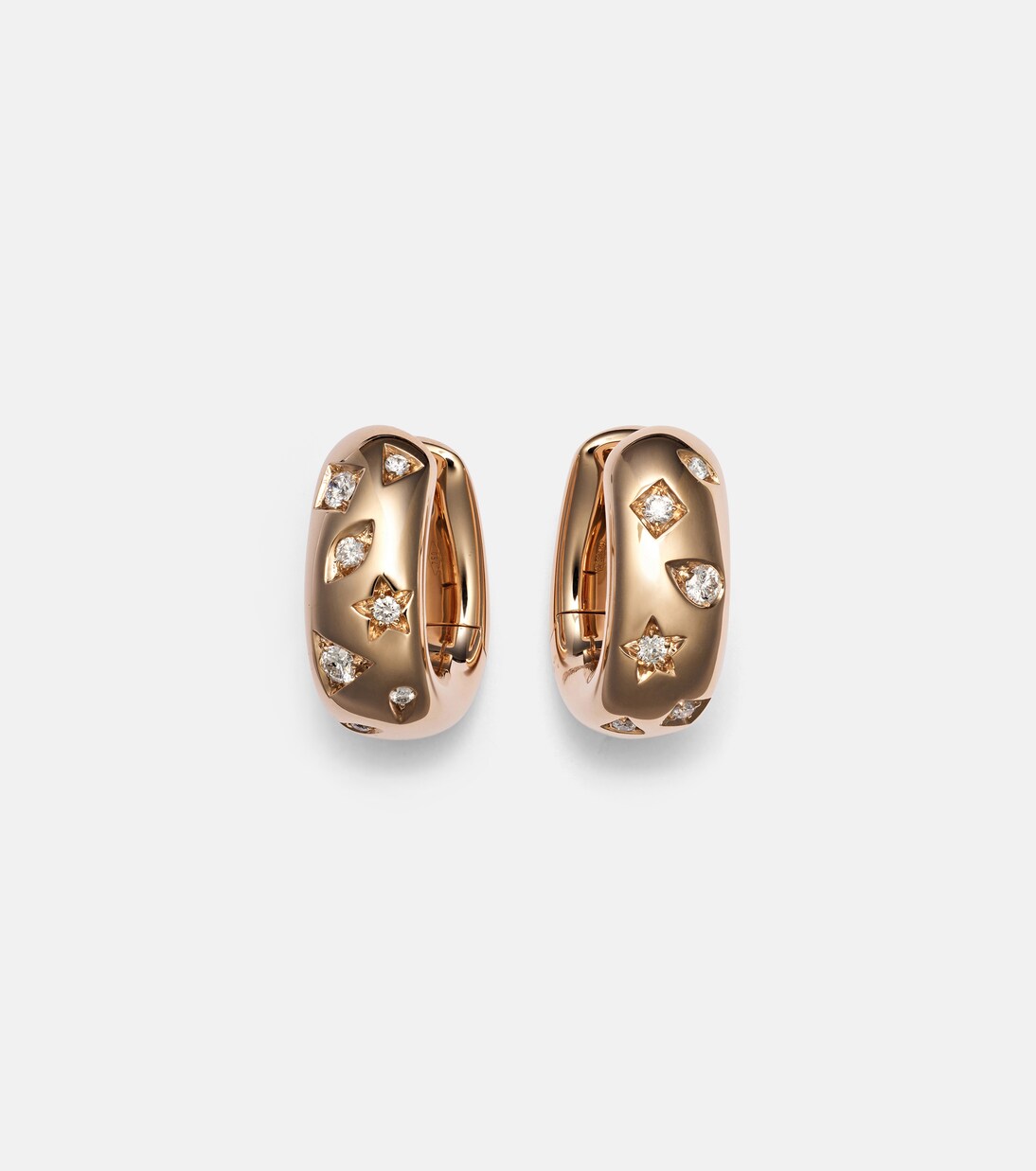 18kt rose gold earrings store