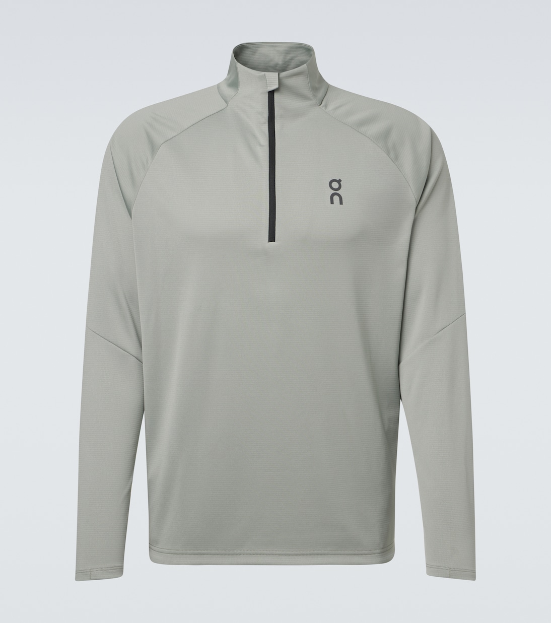 Logo half-zip sweatshirt in green - On | Mytheresa