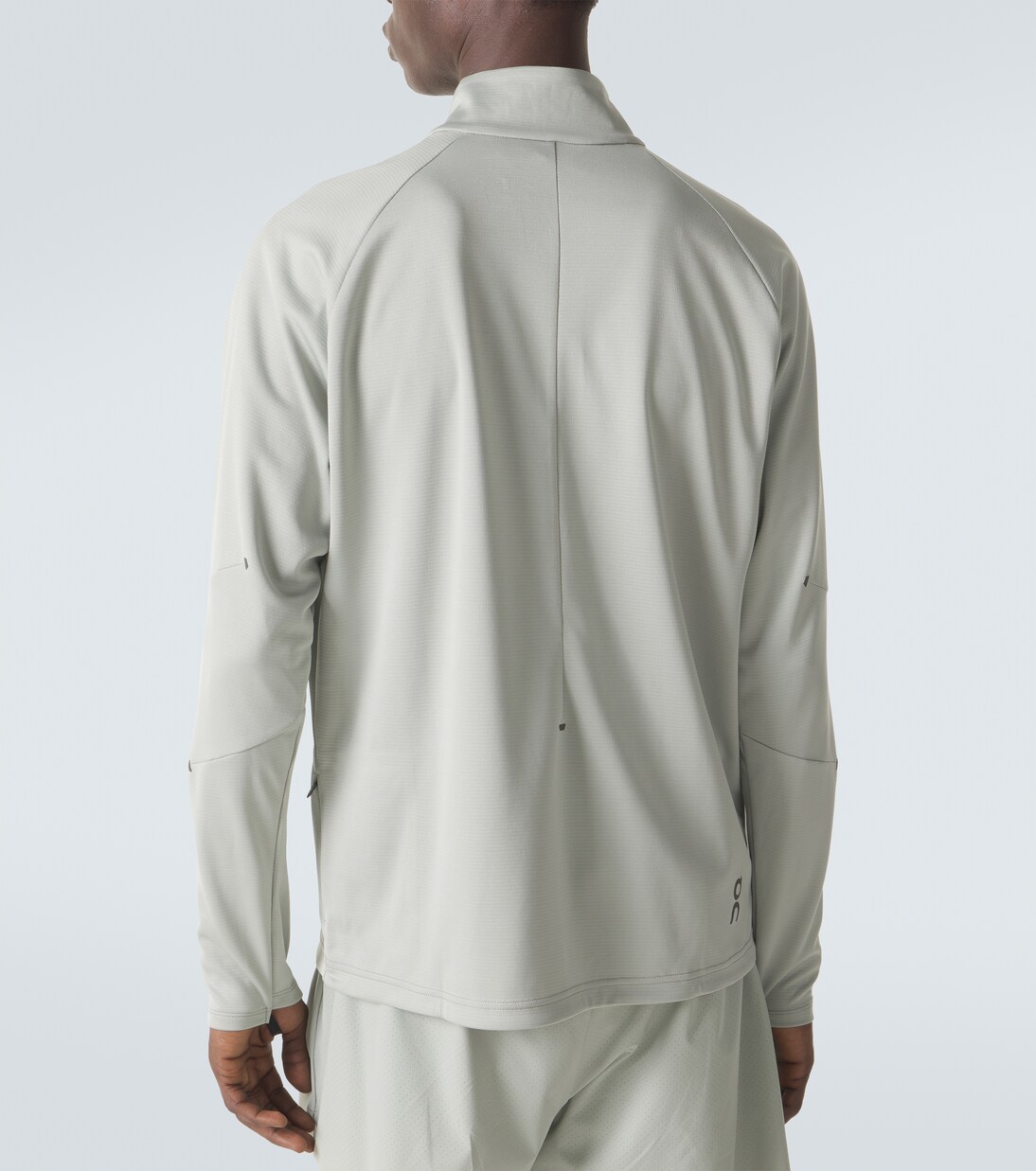 Logo half-zip sweatshirt in green - On | Mytheresa