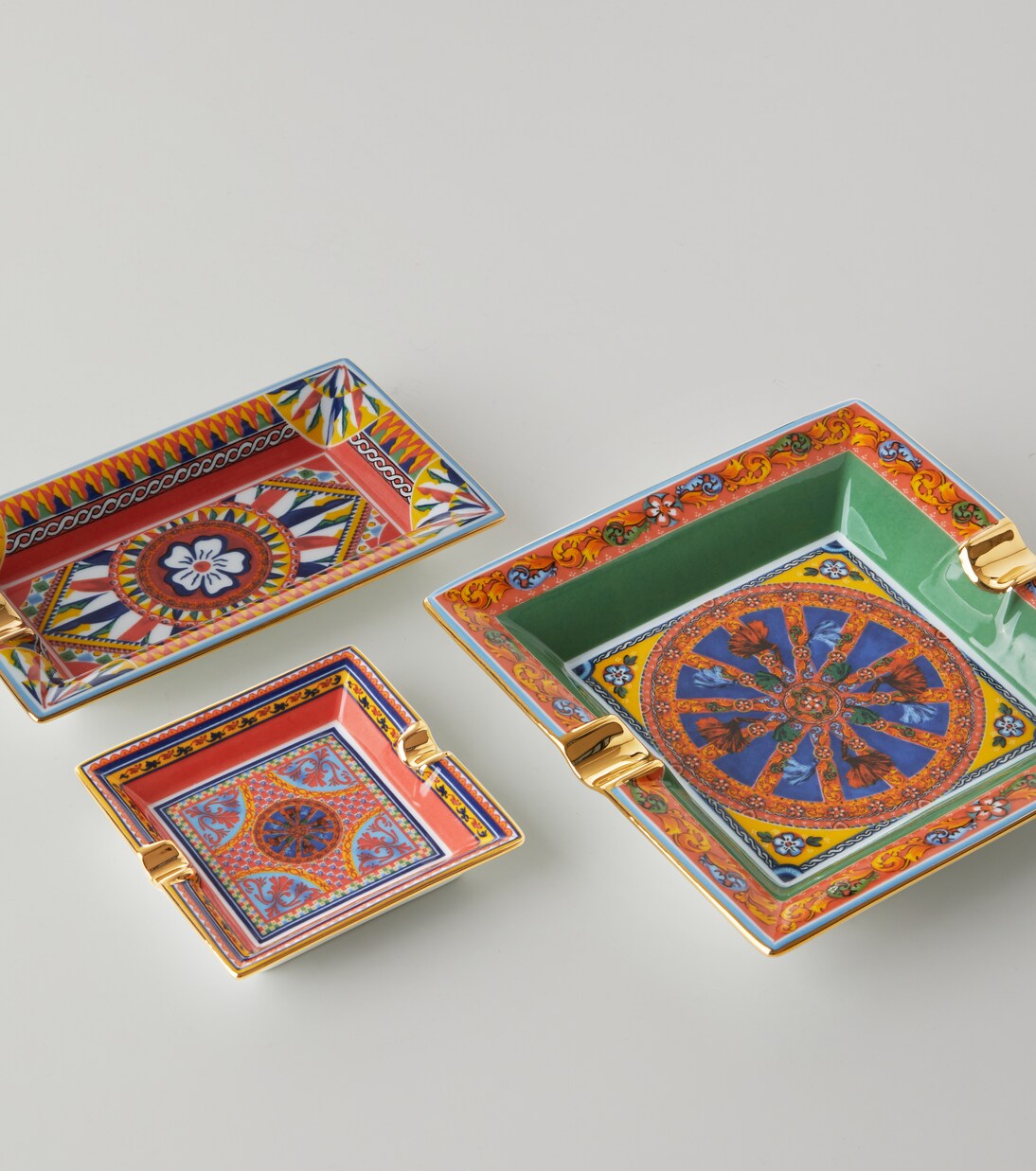 Carretto Siciliano Medium ashtray in multicoloured - Dolce Gabbana Casa | Mytheresa