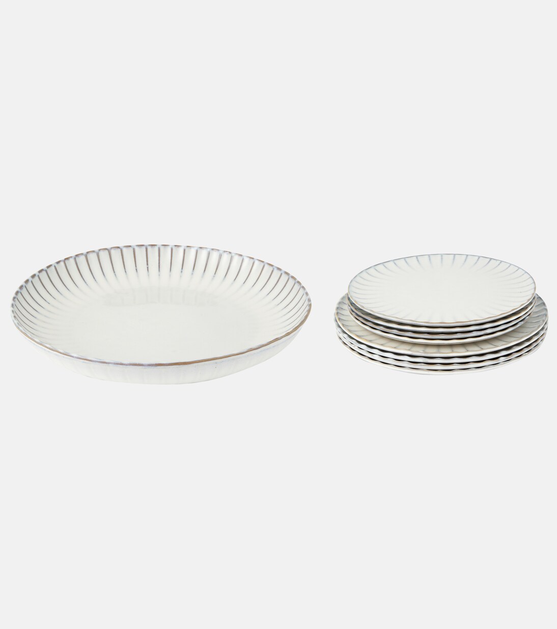 Inku stoneware dinner set by Sergio Herman in white - Serax | Mytheresa