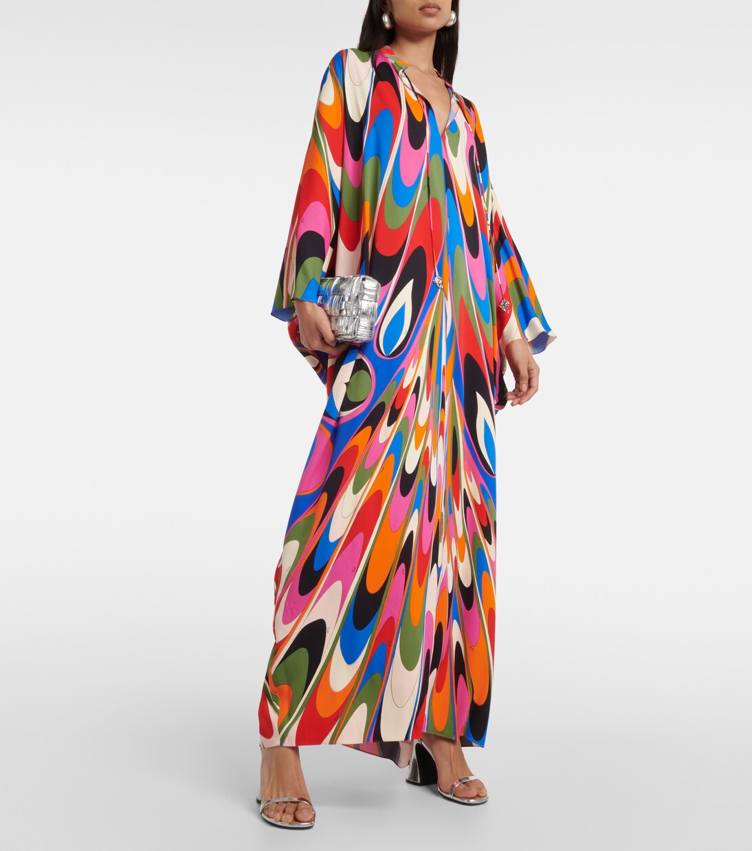 Caftán Onde estampado en multicolor - Pucci | Mytheresa