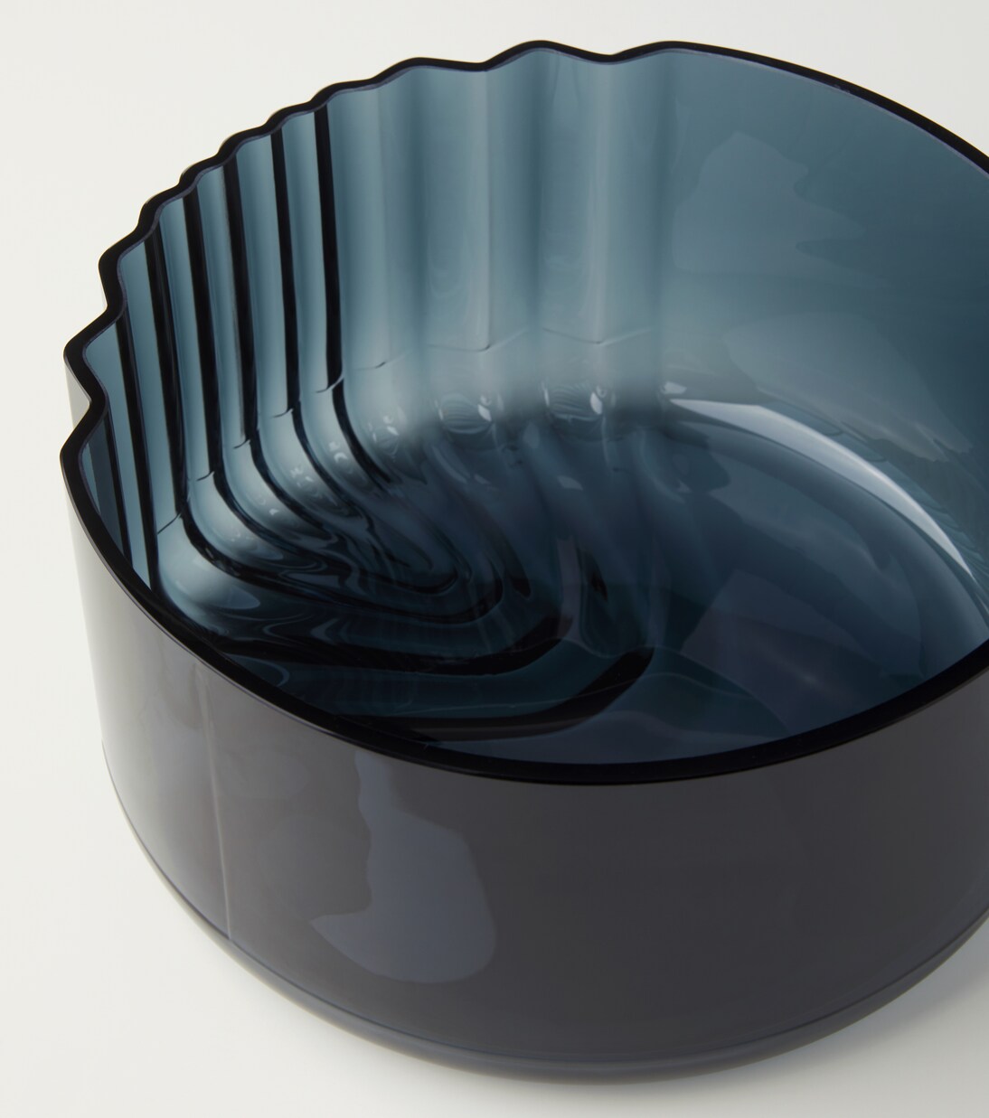 Pulse glass bowl in blue - Zaha Hadid Design | Mytheresa