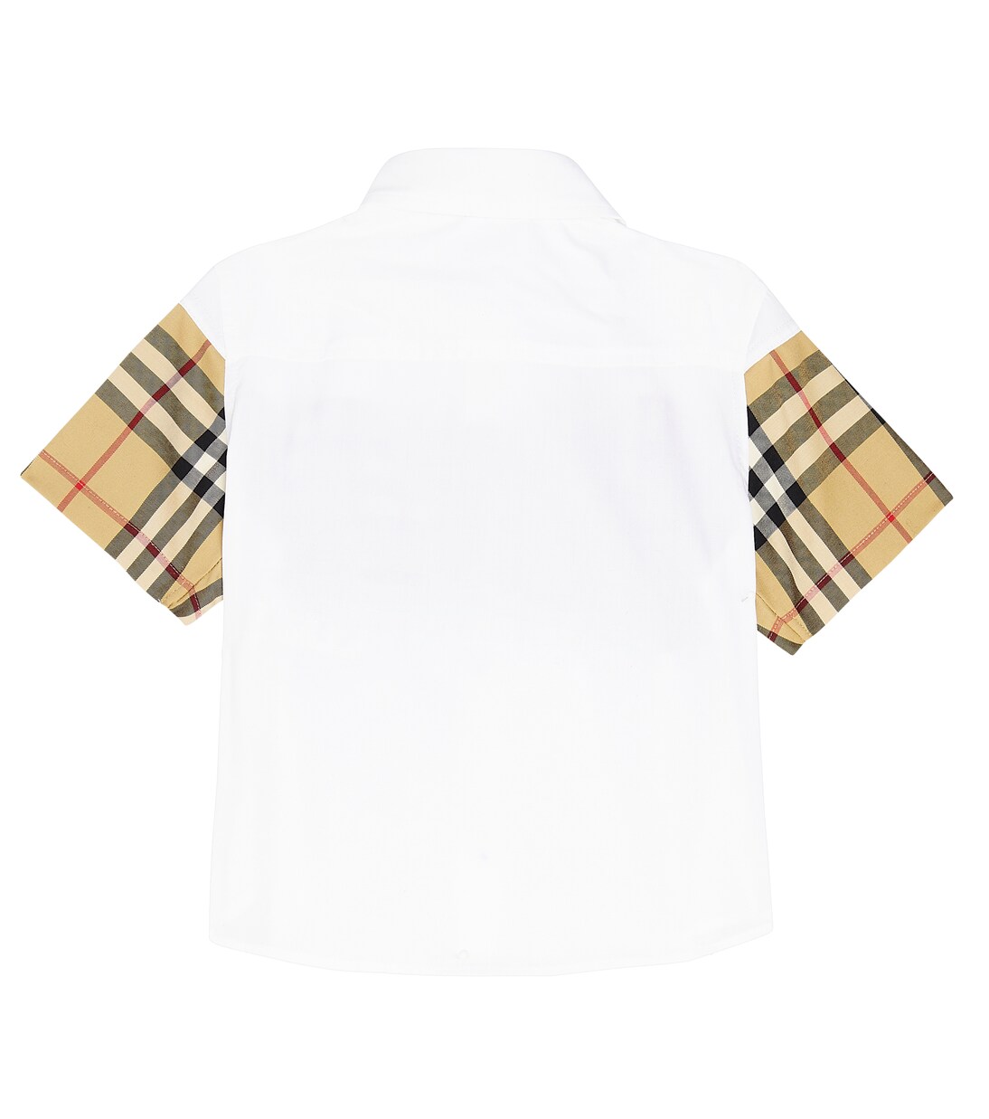 Bebé - camisa de popelín con Burberry Check en multicolor - Burberry ...
