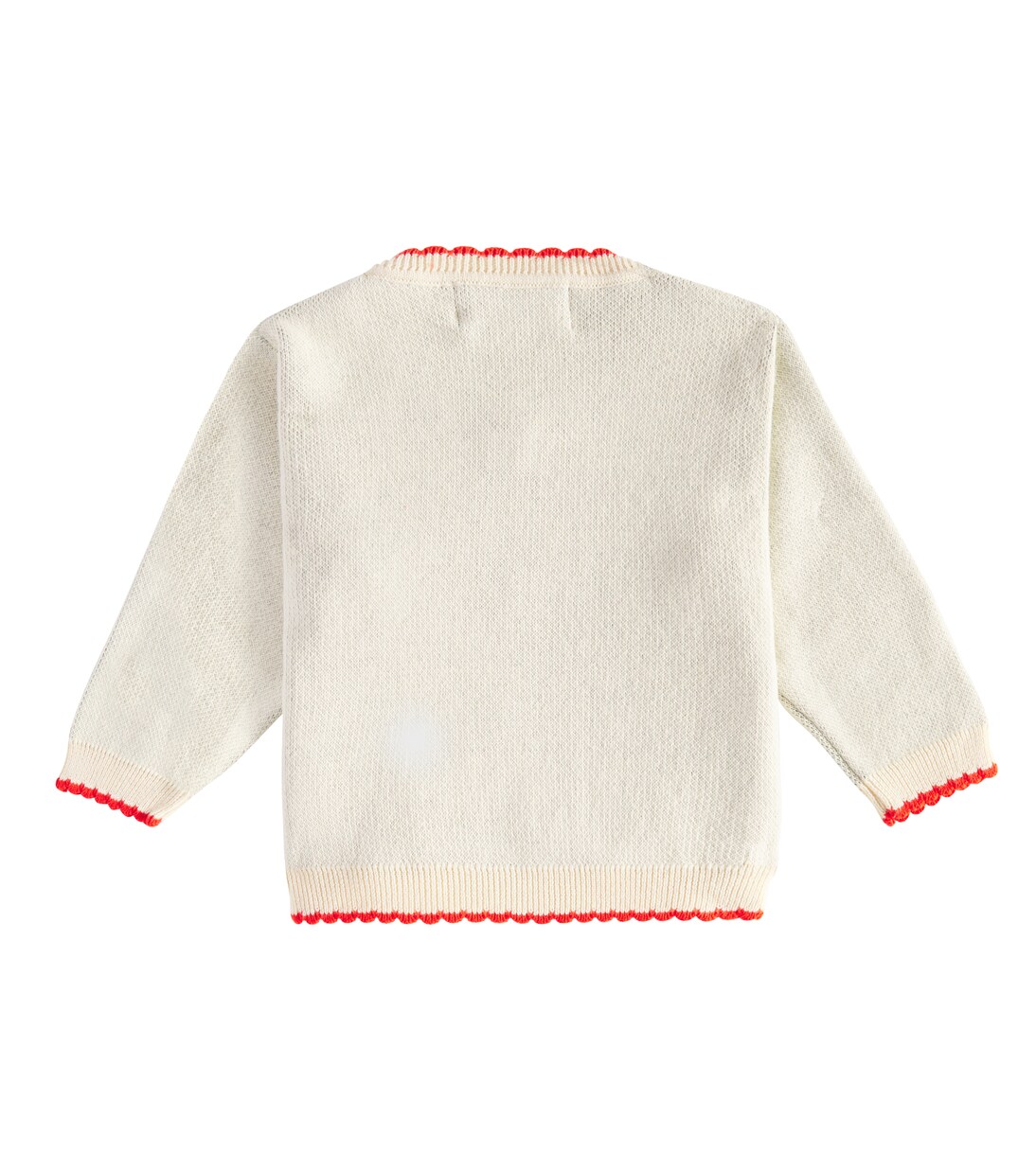 Bebé - cárdigan Pansy Flower de algodón en blanco - Bobo Choses | Mytheresa