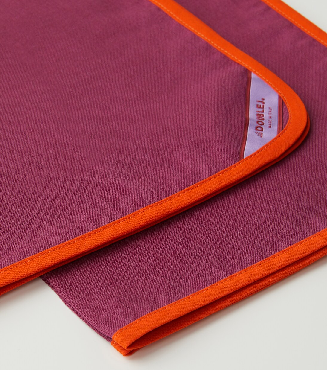 Rainbow Raspberry Large set of 2 napkins in purple - La Double J ...