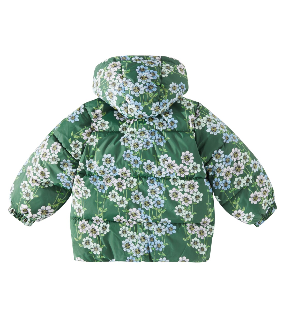 Daisys floral puffer jacket in green - Mini Rodini | Mytheresa
