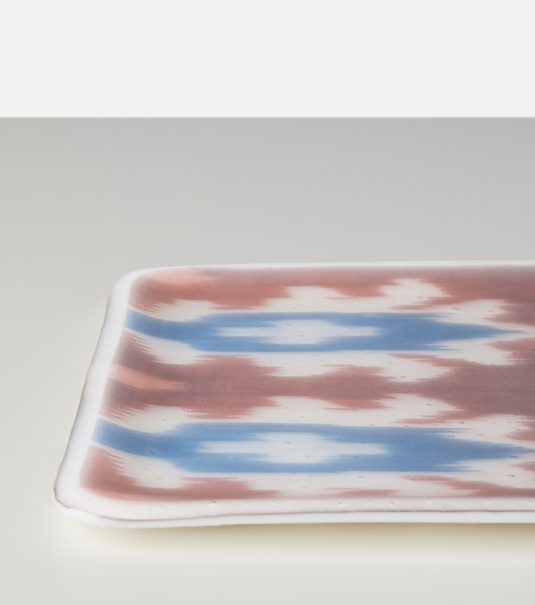 Ikat glass tray in multicoloured - Les Ottomans | Mytheresa