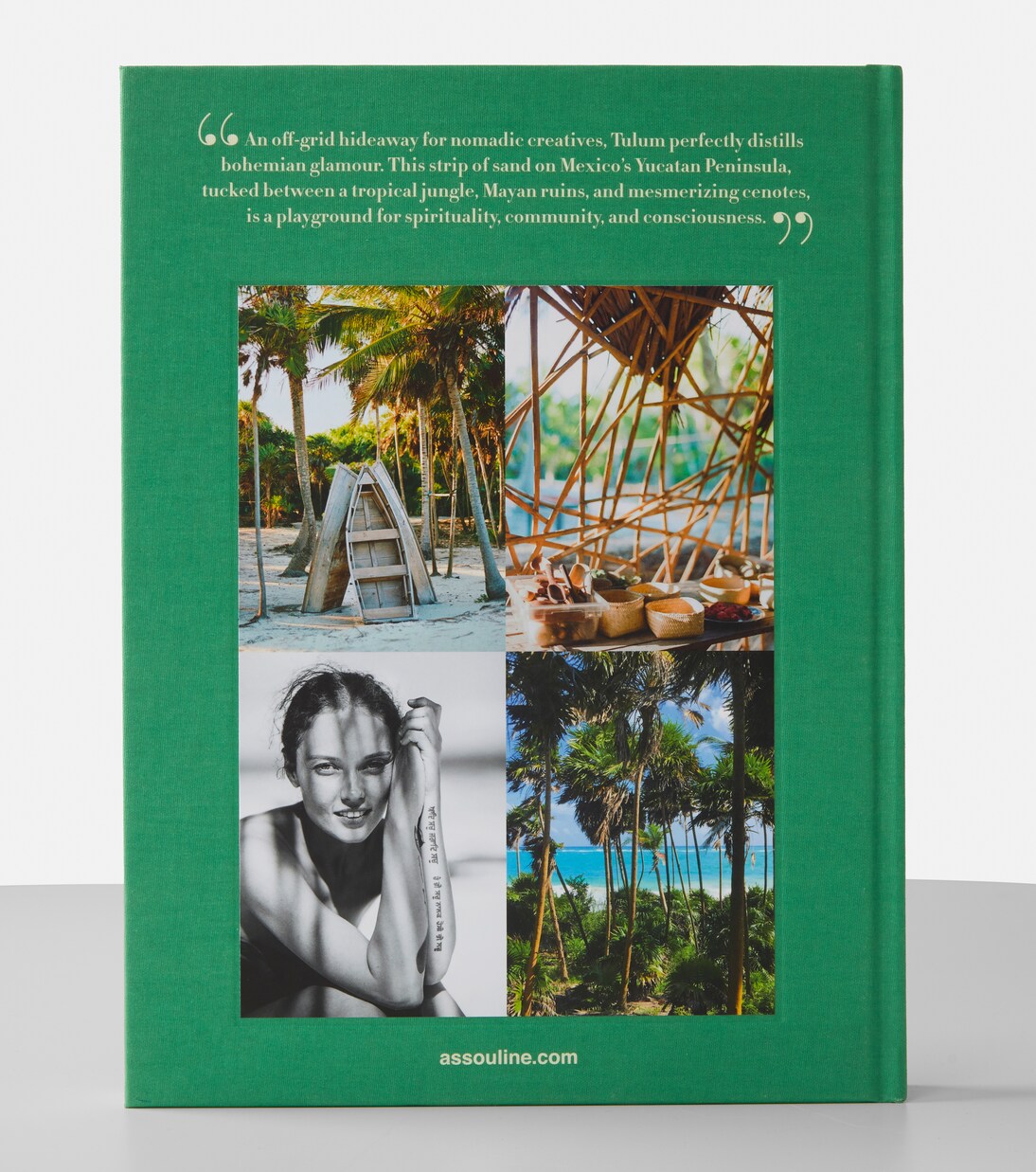 Tulum book in green - Assouline | Mytheresa