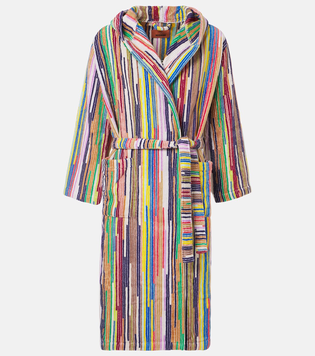 Melody striped cotton terry bathrobe in multicoloured - Missoni | Mytheresa
