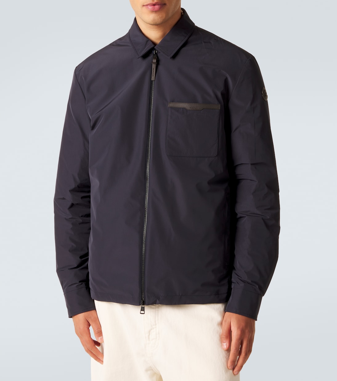 Tollymore down jacket in blue - Moncler | Mytheresa