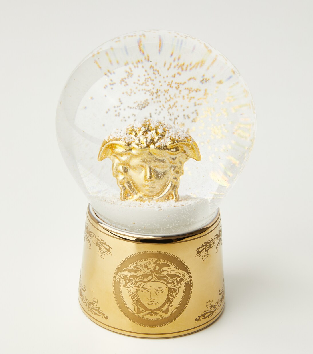 Schneekugel Golden Medusa in Gold - Versace Home | Mytheresa