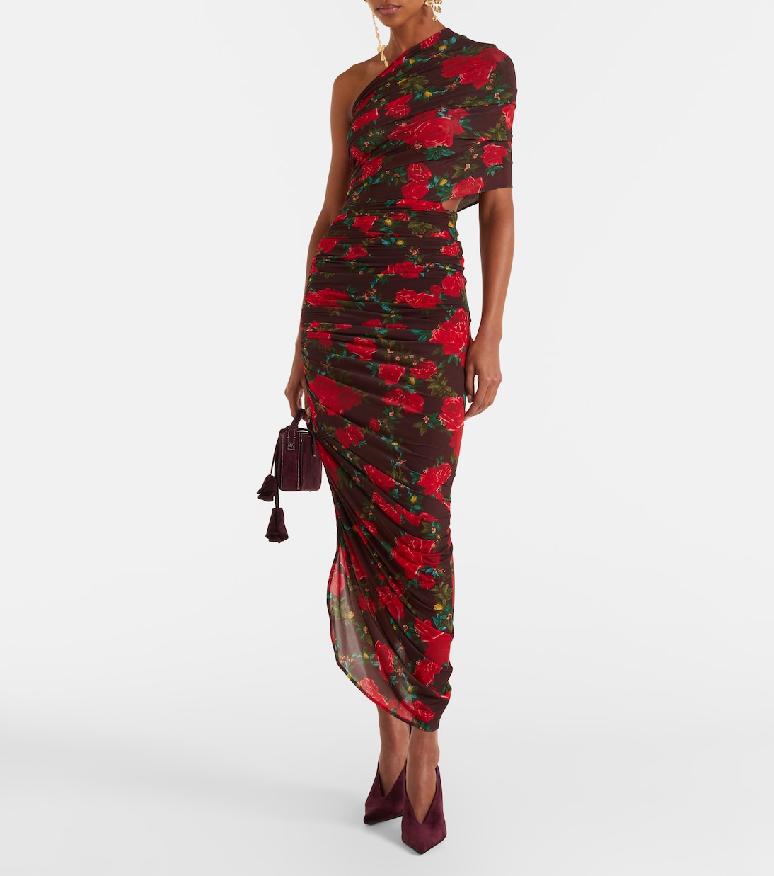 Suede pumps in purple - Magda Butrym | Mytheresa