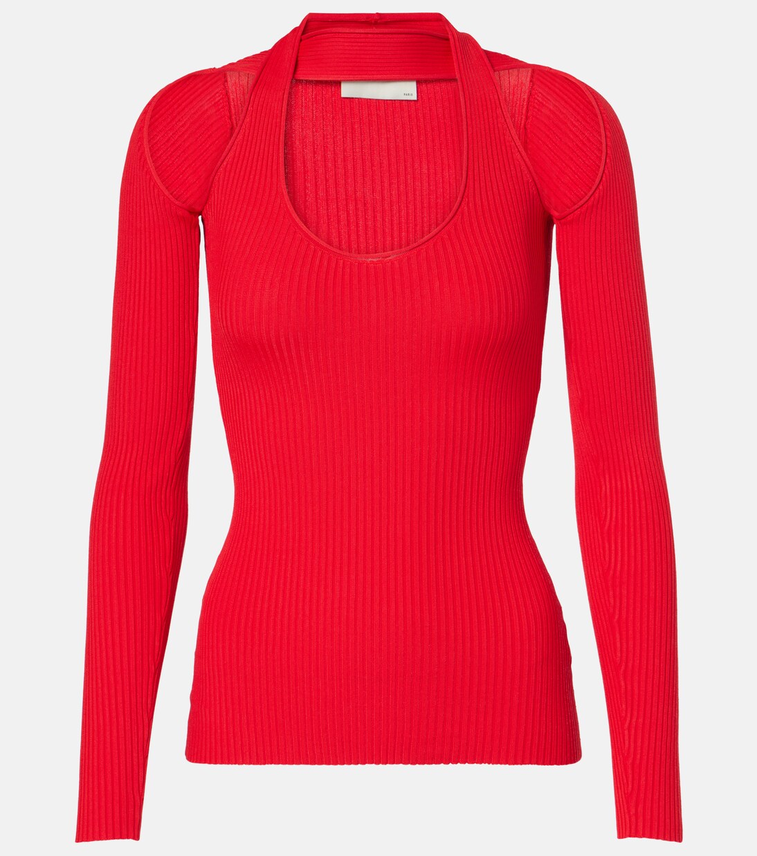 Cutout top in red - Coperni | Mytheresa