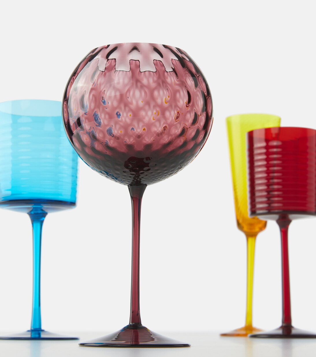 Red wine glass in purple - Nason Moretti | Mytheresa