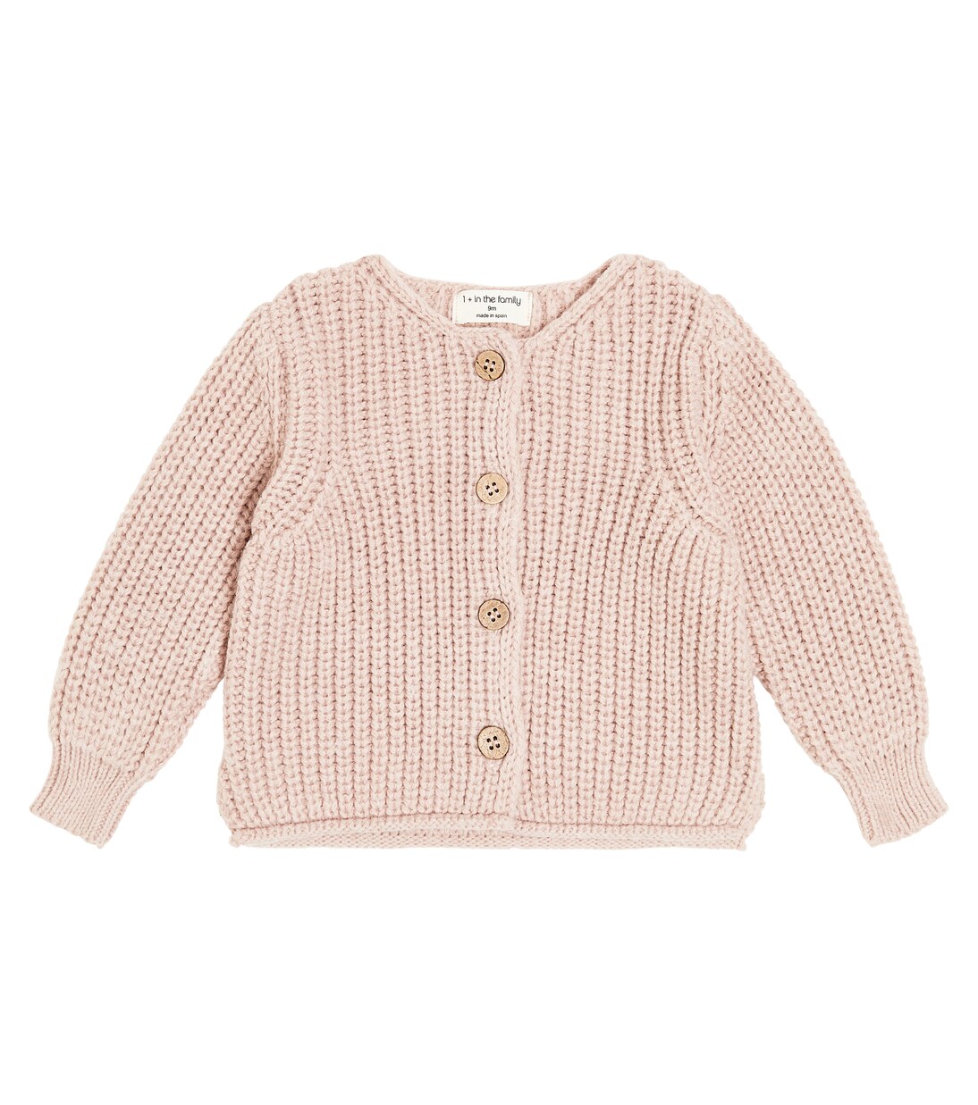 Baby Delphine cardigan in pink - 1 In The Family | Mytheresa