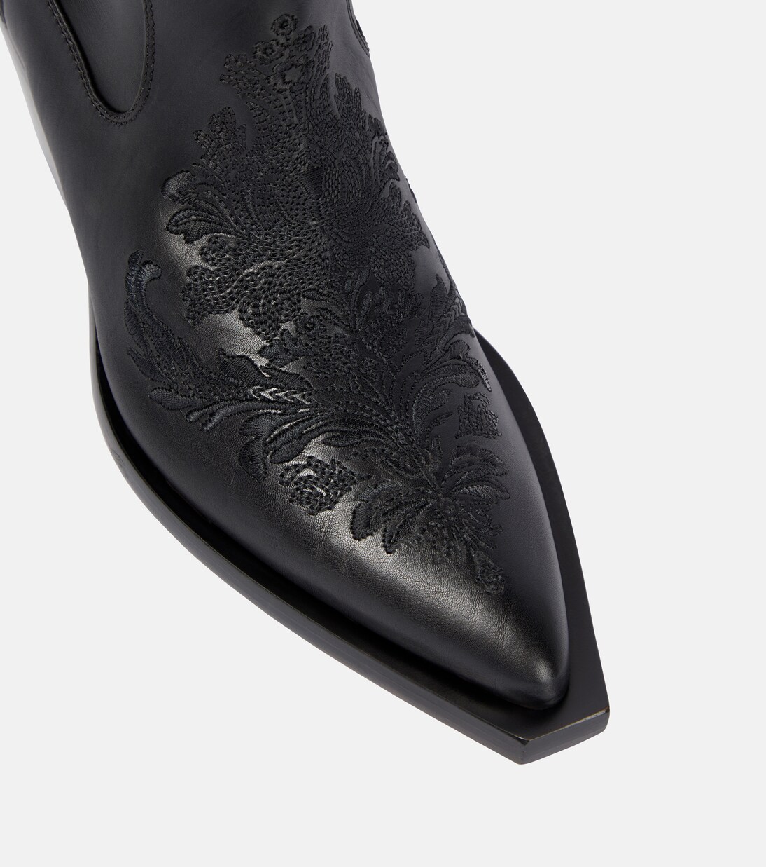 Duncan leather ankle boots in black - Zimmermann | Mytheresa