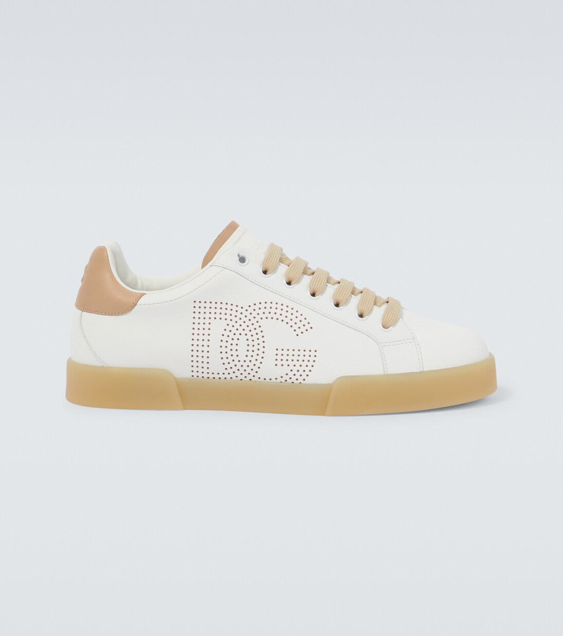 DG leather sneakers in white - Dolce Gabbana | Mytheresa