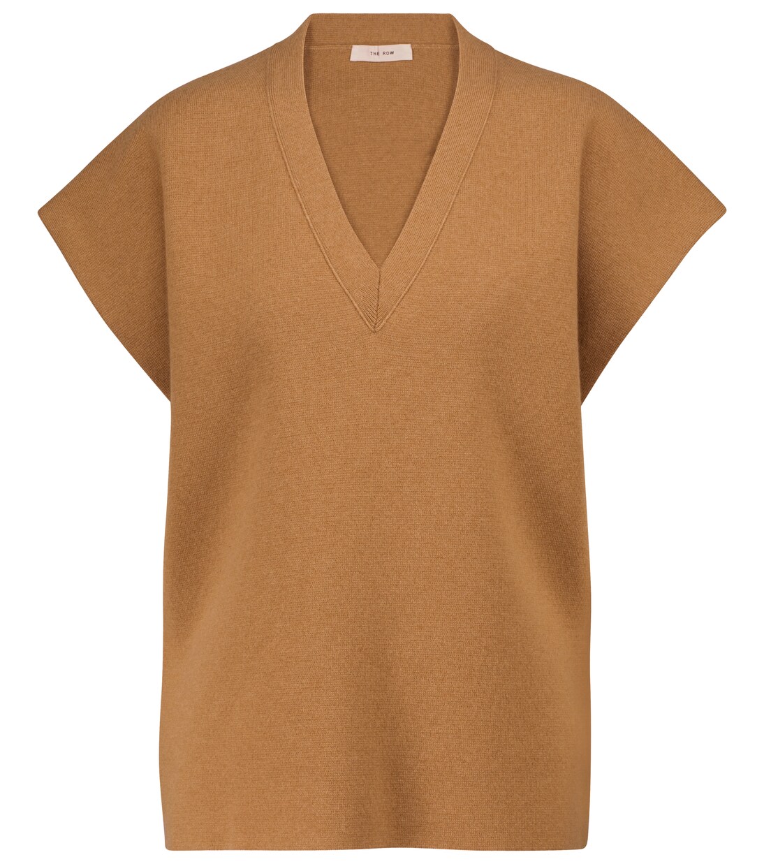 Durante cashmere knit vest in brown - The Row | Mytheresa