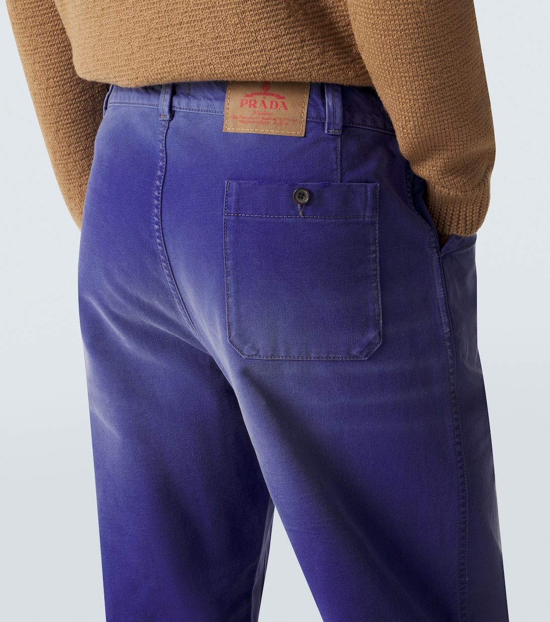 Straight jeans in blue - Prada | Mytheresa