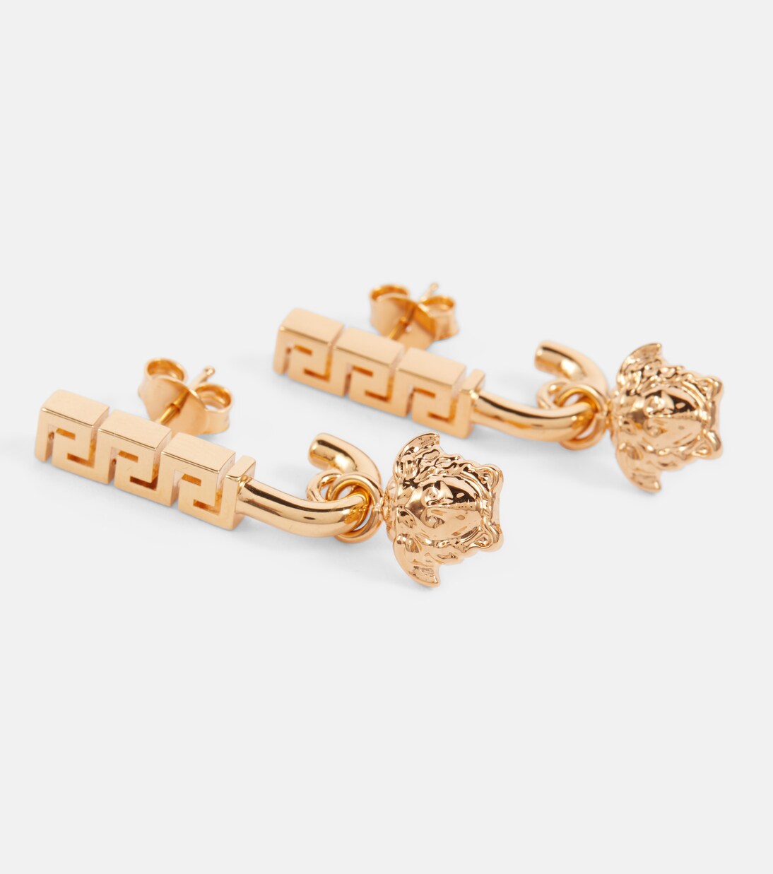 Greca and medusa drop earring store