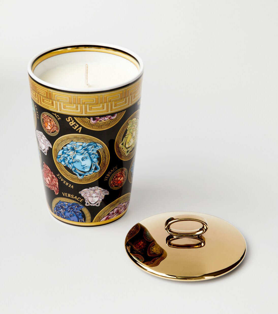 x Rosenthal Medusa Amplified candle in multicoloured - Versace Home ...