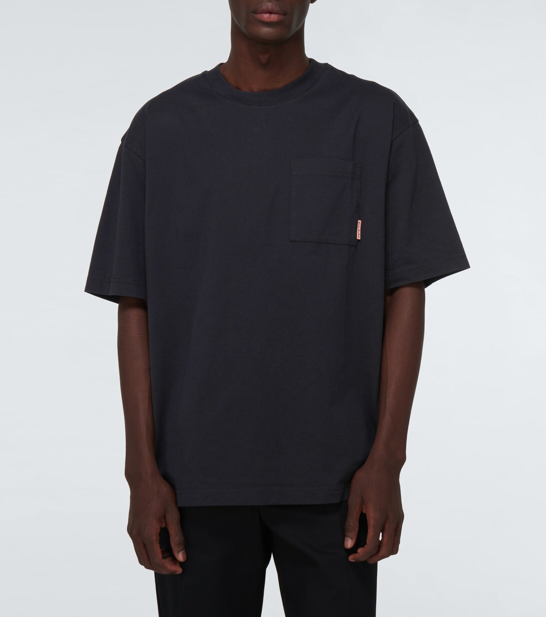 Extorr Pink Label Pocket T shirt In Black Acne Studios Mytheresa
