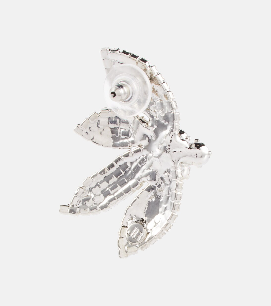 Anissa crystal-embellished earrings in white - Jennifer Behr Anissa crystal-embellished earrings in white - Jennifer Behr