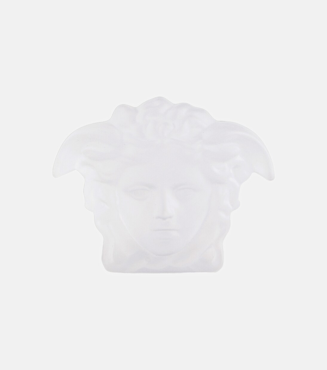 Medusa Lumiere crystal paperweight in white - Versace Home | Mytheresa