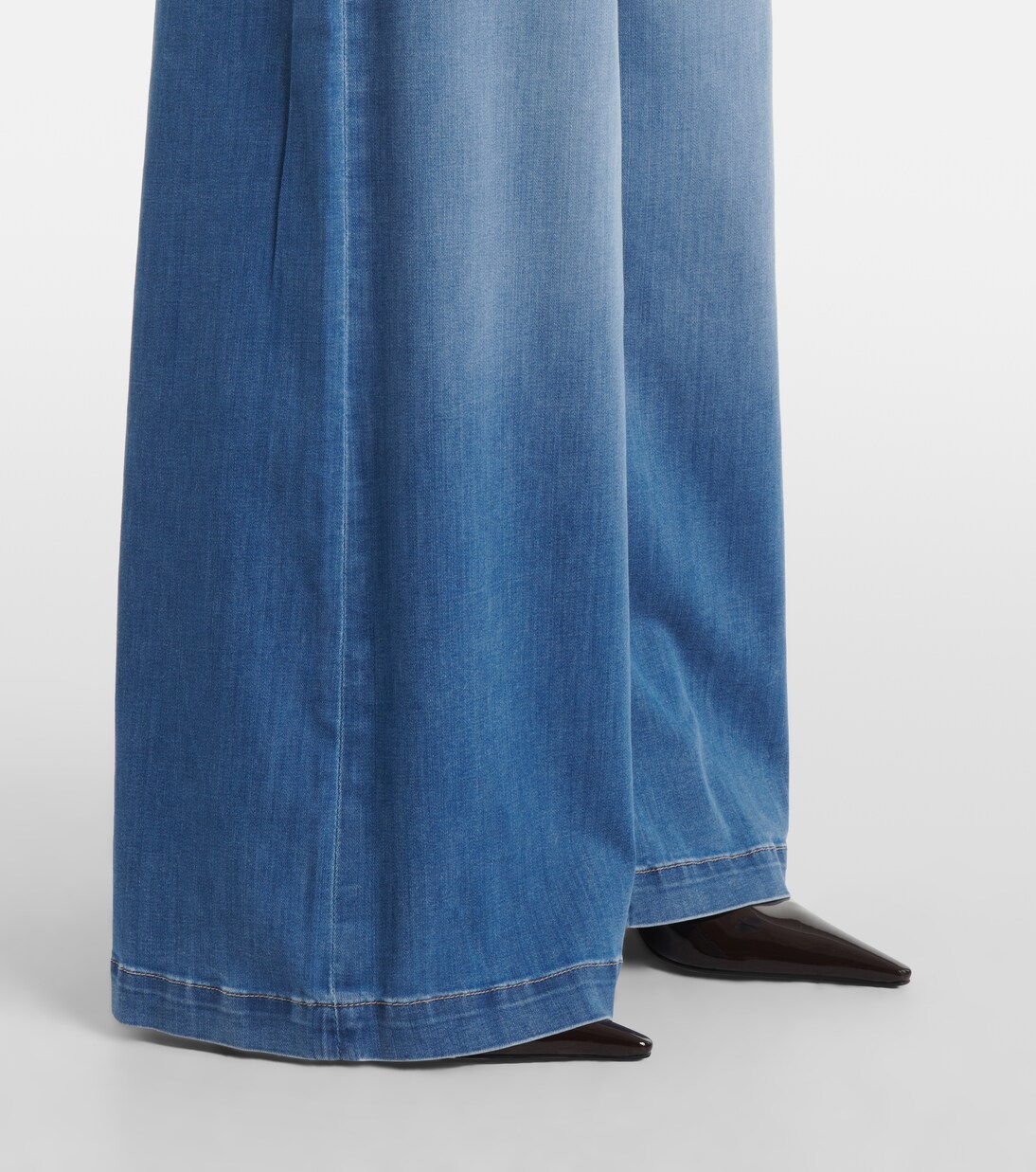 Jeans anchos Stella de tiro alto en azul - AG Jeans | Mytheresa