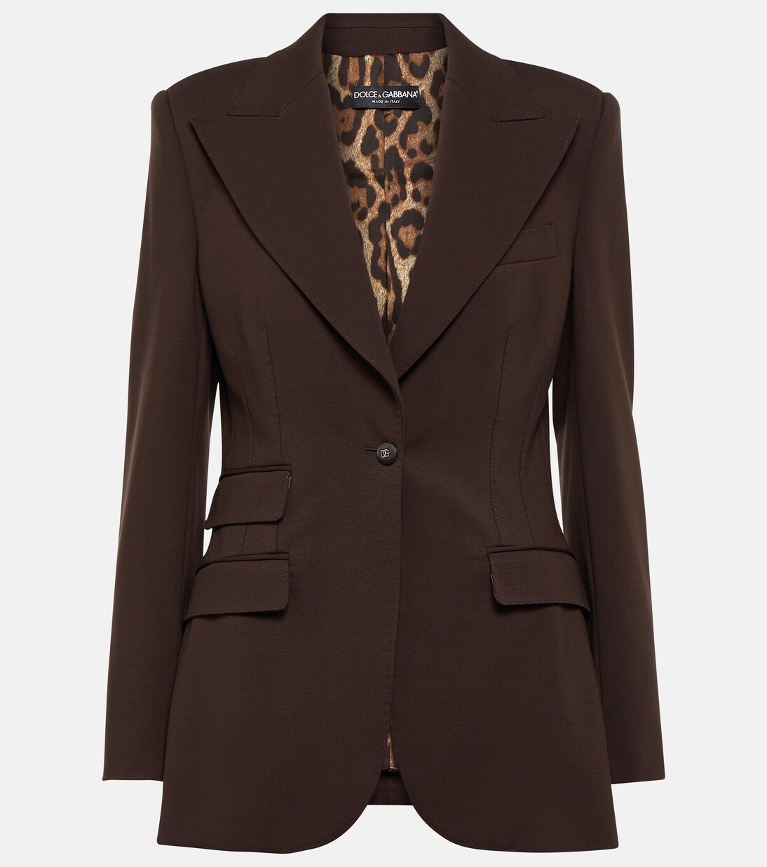 Cady blazer in brown - Dolce Gabbana | Mytheresa