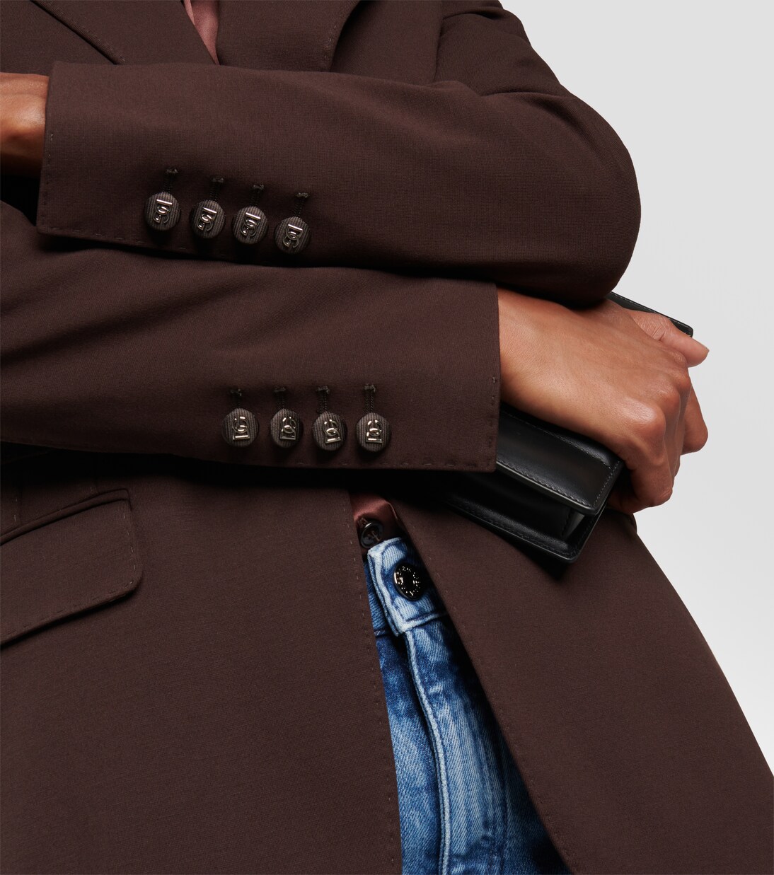 Cady blazer in brown - Dolce Gabbana | Mytheresa