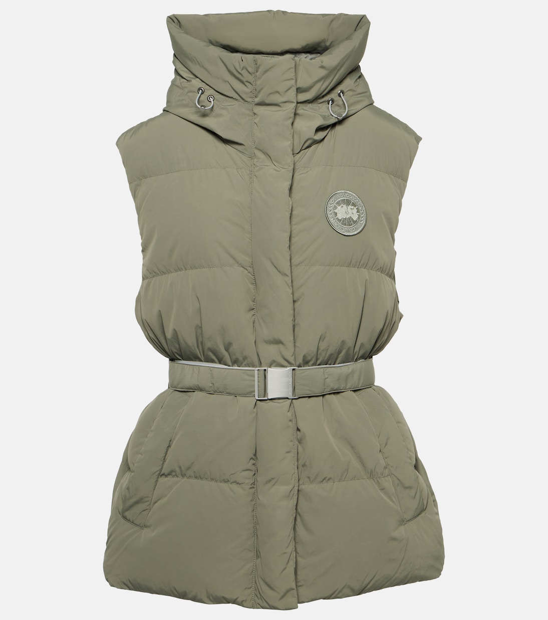 Rayla belted down vest in green - Canada Goose | Mytheresa