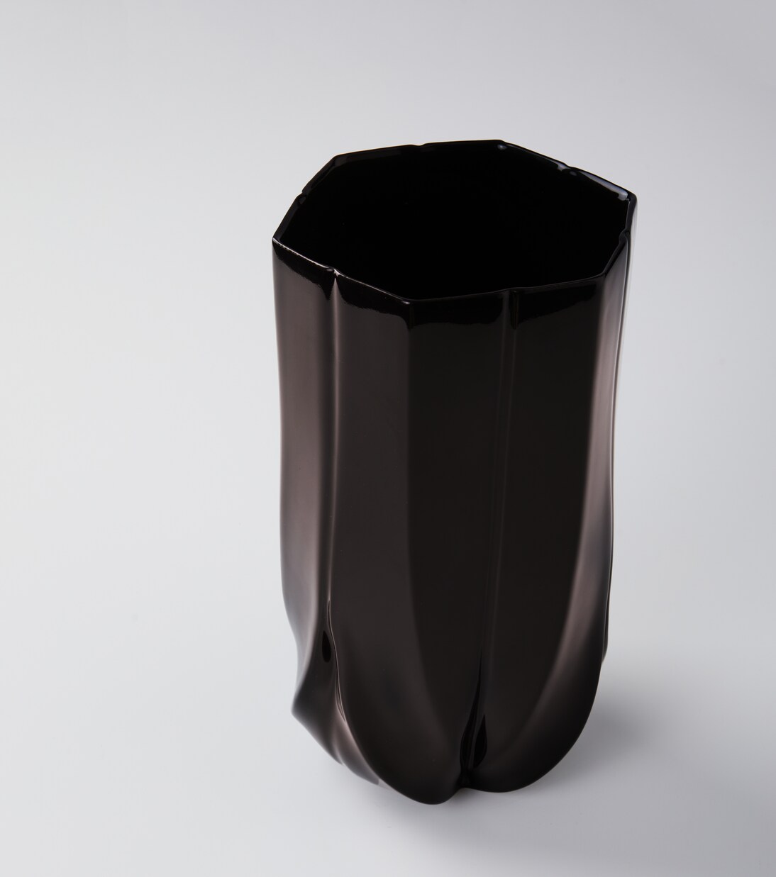 Braid Small vase in black - Zaha Hadid Design | Mytheresa