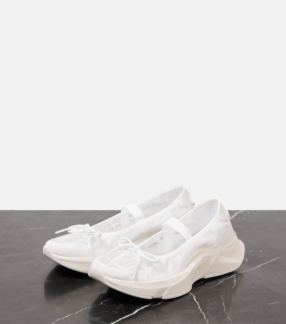 Ballerines True Actress En Blanc Valentino Garavani Mytheresa