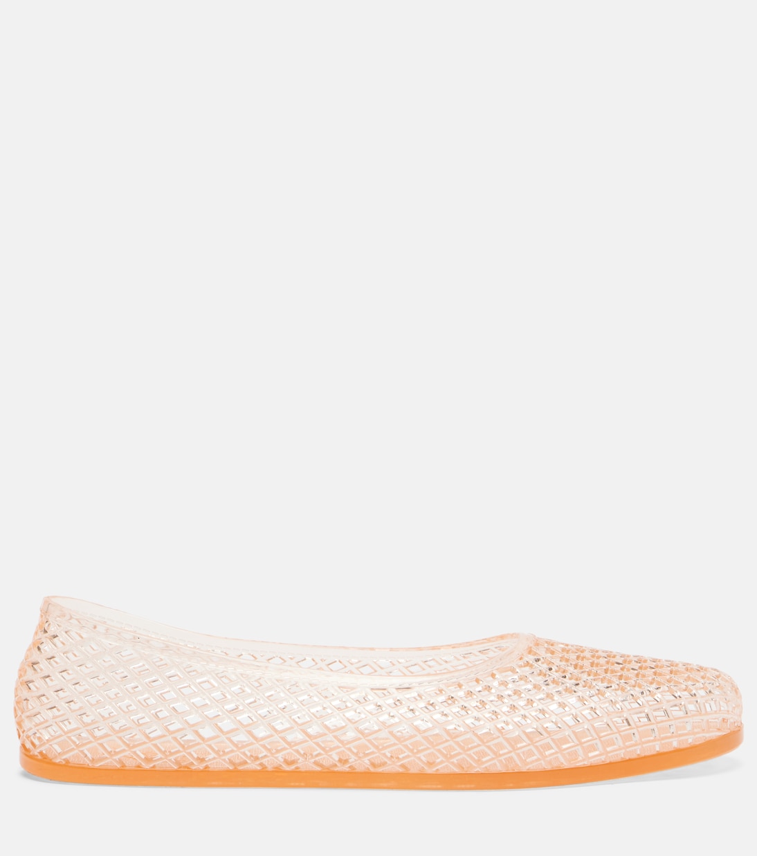 Cutout ballet flats in pink - Ancient Greek Sandals | Mytheresa