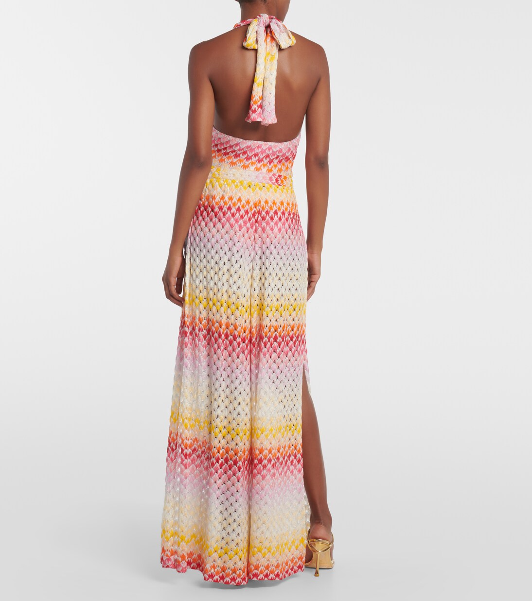 Printed pointelle palazzo pants in multicoloured - Missoni Mare | Mytheresa